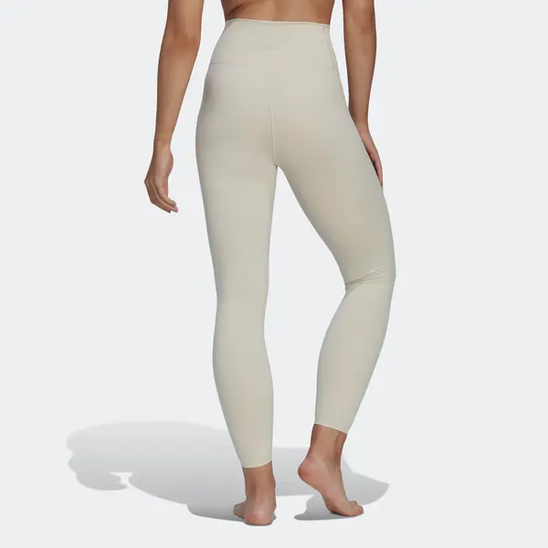 Adidas Yoga Luxe Studio Extra High Rise 7/8 Leggings - White