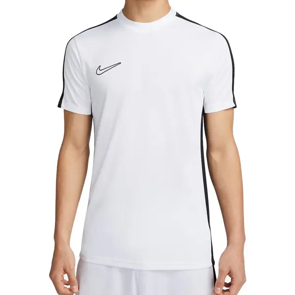 Nike Dri-fit Academy Short-sleeve Soccer Top - White/black