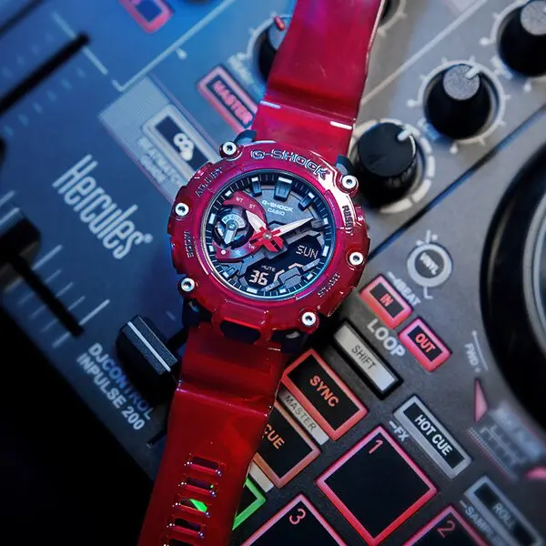 Casio G-shock Analog-digital Watch - Red