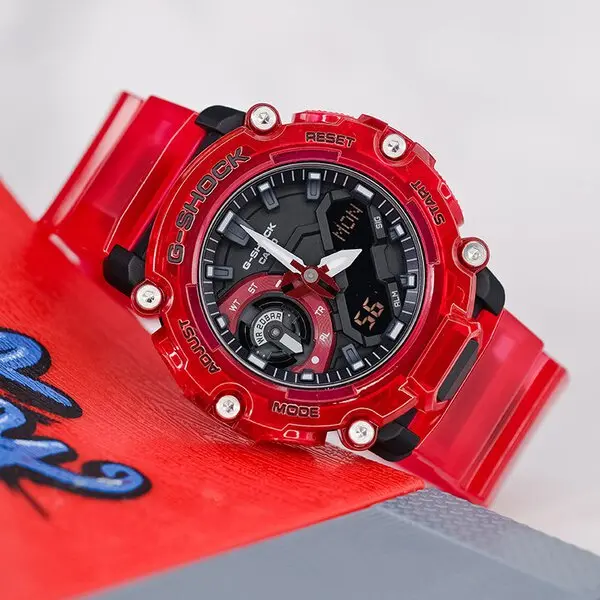 Casio G-shock Analog-digital Watch - Red