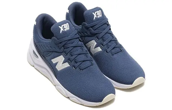 NEW BALANCE X-90 Series Low Top Retro Sneakers - Blue
