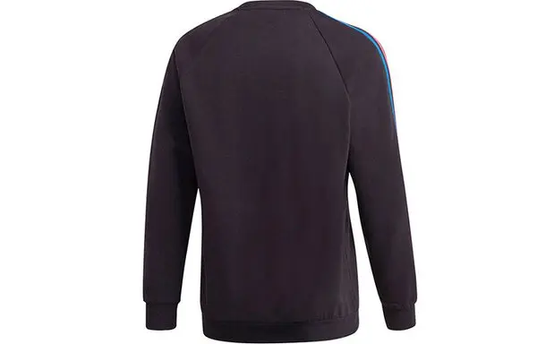 Adidas Originals Crewneck Sweatshirt With Sporty Stripes