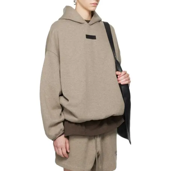 Fear Of God Hoodie - Heather Grey