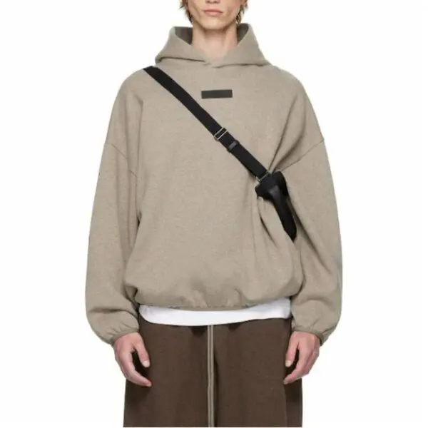 Fear Of God Hoodie - Heather Grey
