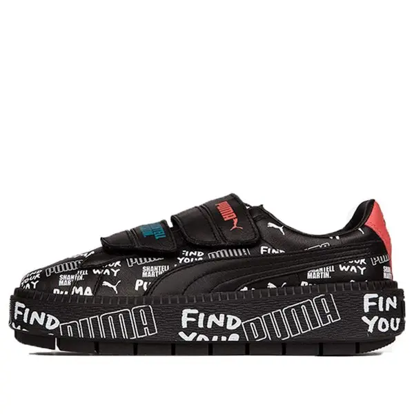 PUMA X Shantell Martin Platform Trace Strap Sneakers - Black