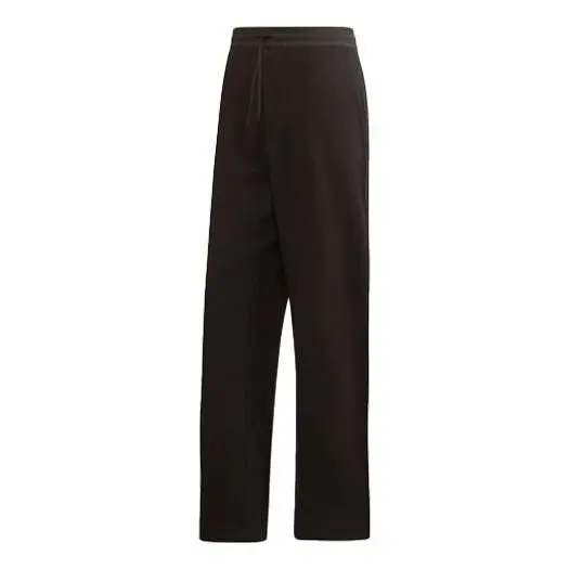 Adidas Y-3 Classic Terry Wide Leg Pants - Black
