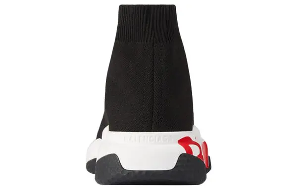 Balenciaga Speed Trainer Midsole Graffiti - Black/red/white