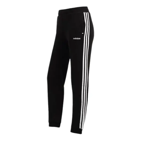 Adidas Classic Three-stripe Knit Pants - Black/white