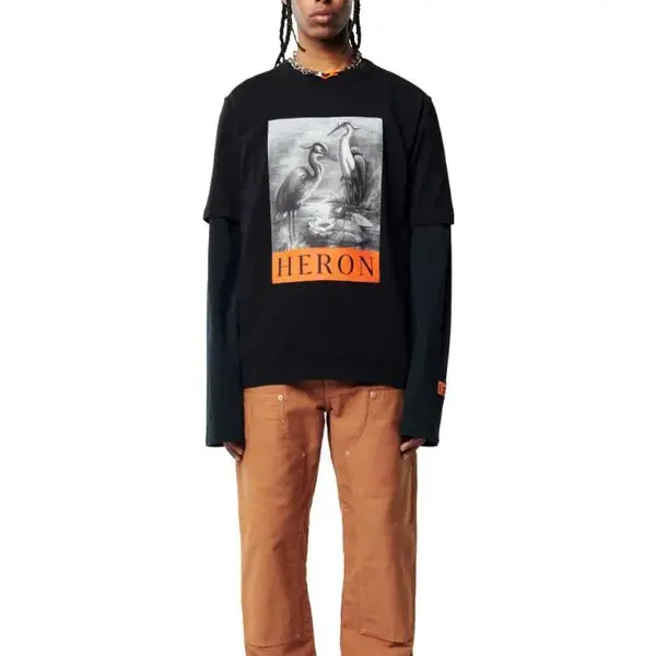 Heron Preston Fw22 Logo Heron T-shirt