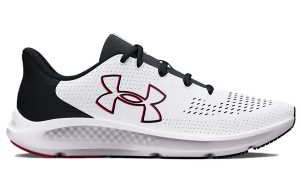 Under Armour Charged Pursuit 3 Athletic Sneakers - White/black