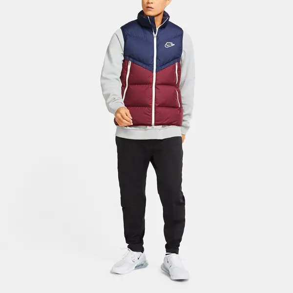 Nike Down-fill Windrunner Shield Vest - Redmulti-color