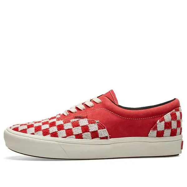 VANS Vault Era Comfycush Lx Checkerboard Sneakers - Red/white