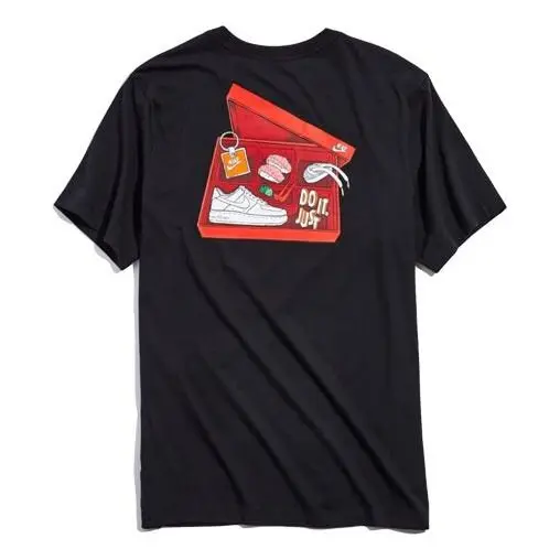 Nike Graphic Print T-shirt - Black