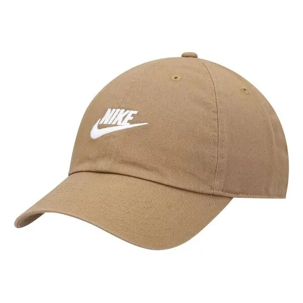 Nike Heritage86 Futura Washed Cap - Driftwood/white