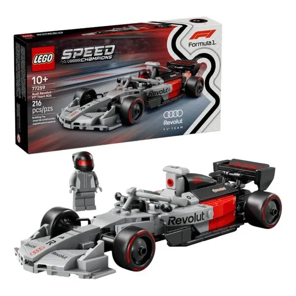 Lego Speed Champions Audi Revolut F1® Team R26 Race Car Building Set - Multi-color