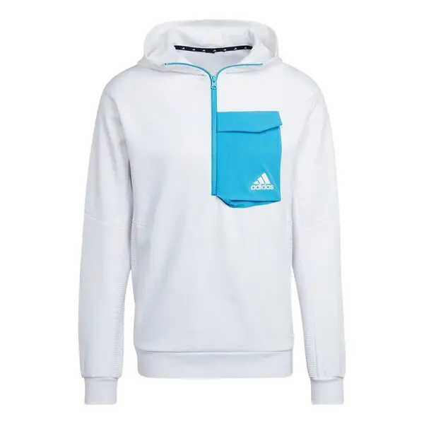 Adidas Logo Zip Hoodie