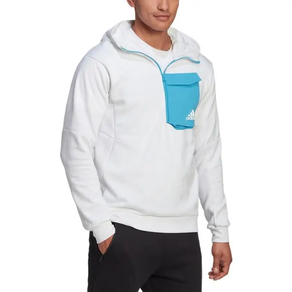 Adidas Logo Zip Hoodie