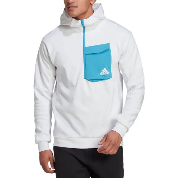 Adidas Logo Zip Hoodie
