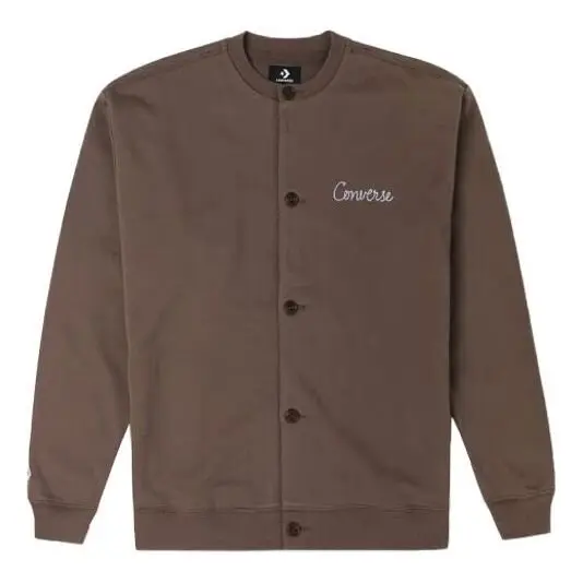 CONVERSE Chain Stitch Elevated Cardigan Pullover