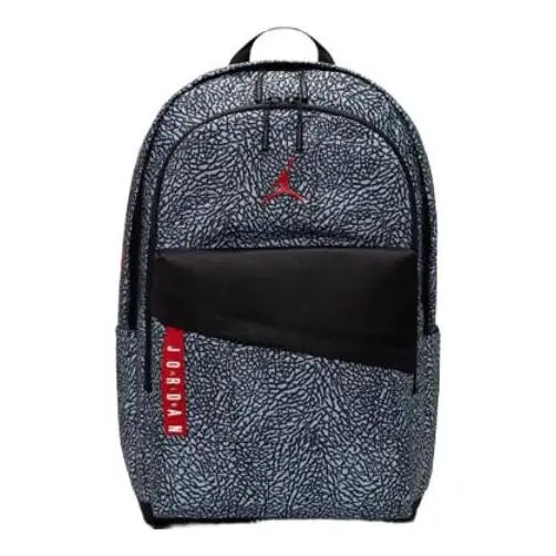 JORDAN Air Patrol Backpack - Grey/black/red