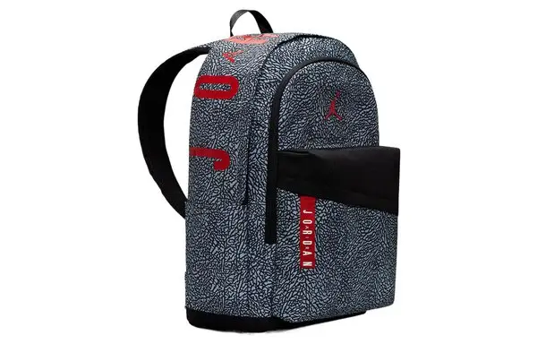 JORDAN Air Patrol Backpack - Grey/black/red