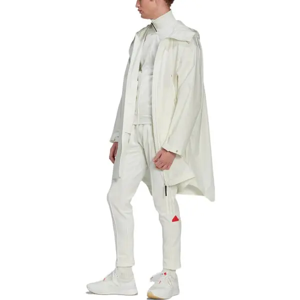 Adidas Logo Hooded Windbreaker Jacket