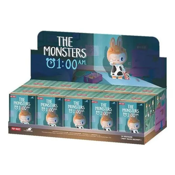 POP MART The Monsters 1:00 A.m. Series Figures Sealed Cases