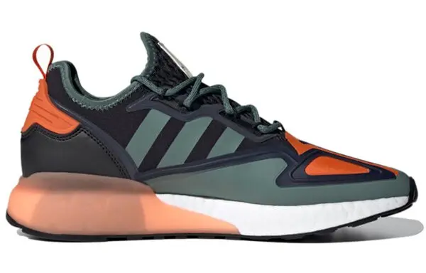 Adidas Zx 2k Boost Sneakers - Black/green