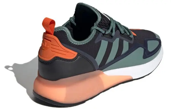 Adidas Zx 2k Boost Sneakers - Black/green