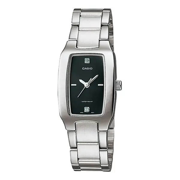 Casio Quartz Analog Watch With Stainless Steel Bracelet - Silver