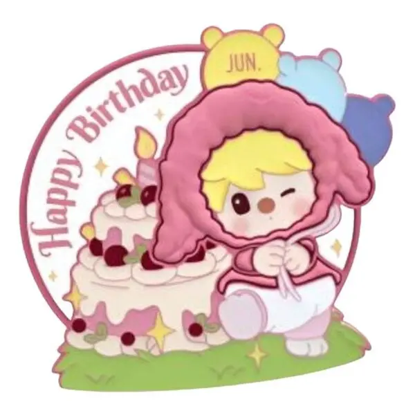 POP MART Little Sweet Bean Birthday Badge - Multi-color