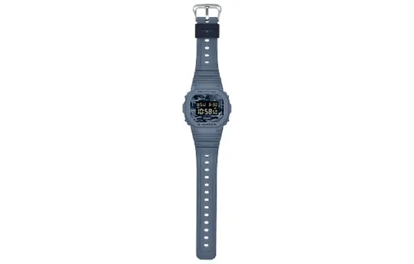 Casio G-shock Square Camouflage Watch - Blue