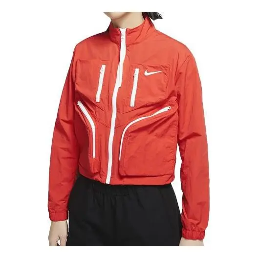 Nike Tech Pack Woven Jacket - Orange