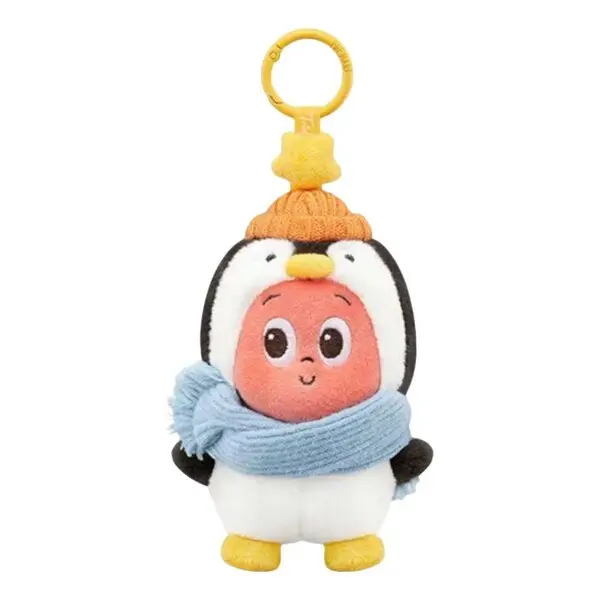 POP MART Pop Bean Fluffy And Cozy Plush Pendant Twinkle Twinkle Cozy Penguin - Multi-color