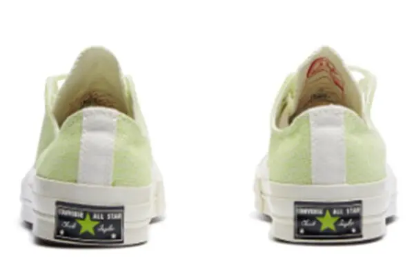 CONVERSE Chuck 70 Low Top Sneaker - White/green