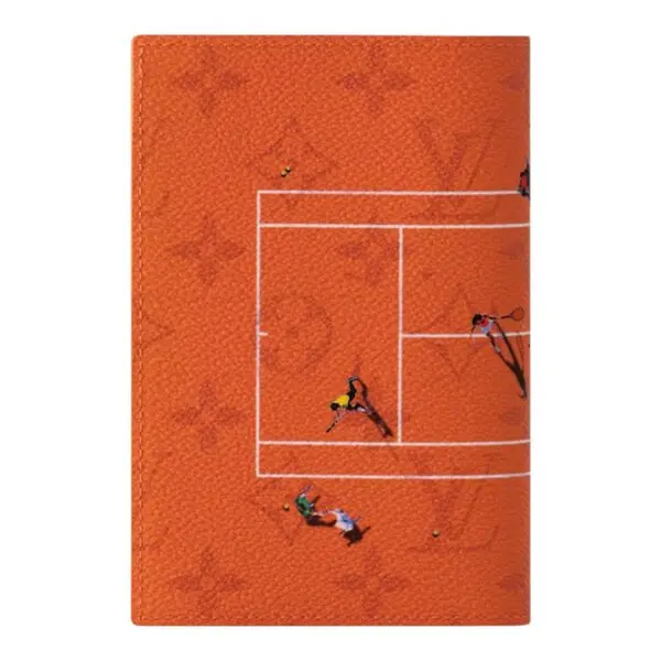 LOUIS VUITTON Tennis Passport Cover - Brick Red