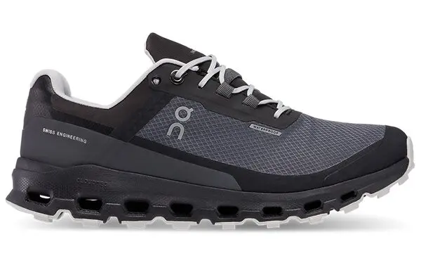 On Cloudvista Waterproof Trail Running Shoes - Elclipse/black