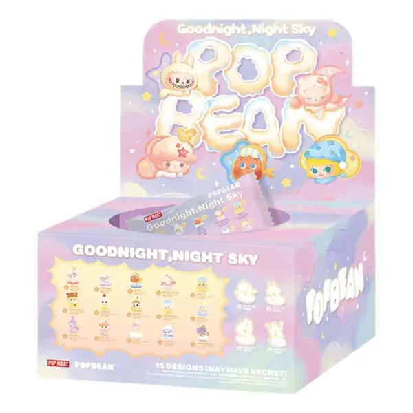 POP MART Pop Bean Goodnight, Night Sky Series Blind Box - Multi-color