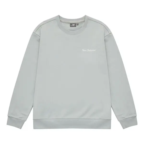 NEW BALANCE Logo Sweatshirt - Grey/white