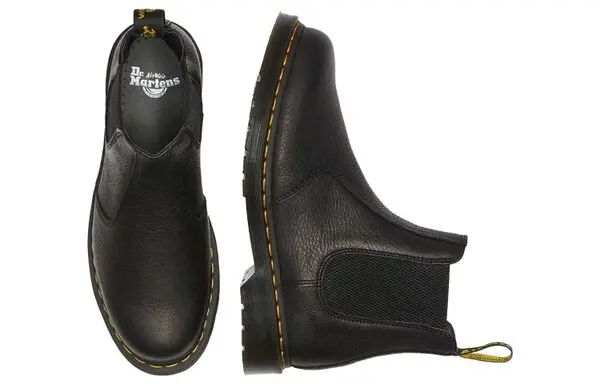 Dr. Martens 2976 Ambassador Leather Chelsea Boots - Black