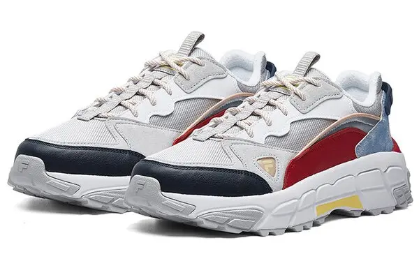 FILA Check "white Red Black" Sneakers
