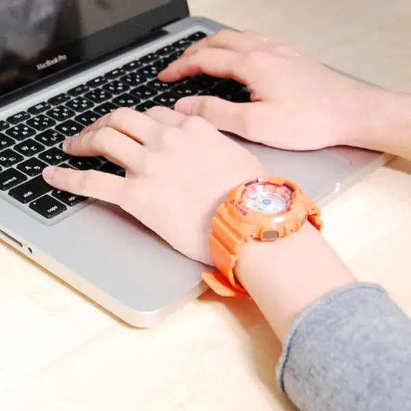 Casio Baby-g Analog-digital Watch - Orange