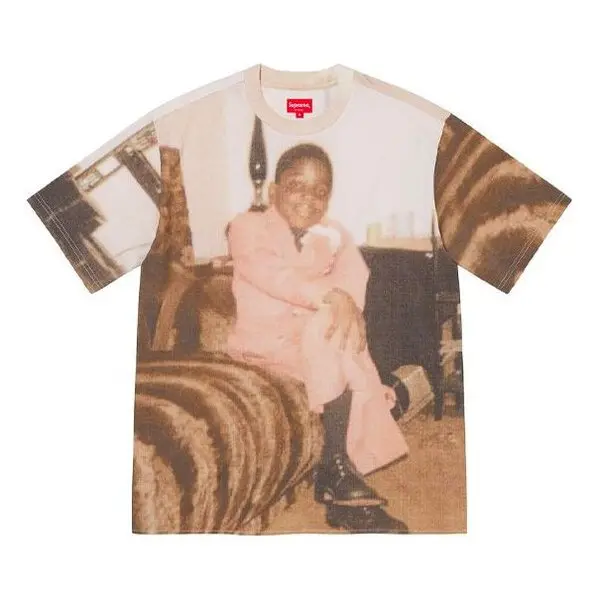 Supreme Biggie S T-shirt - Brown