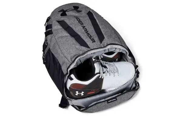 Under Armour Hustle 5.0 Backpack - Grey/black