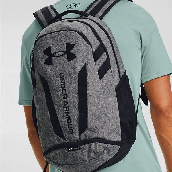 Under Armour Hustle 5.0 Backpack - Grey/black