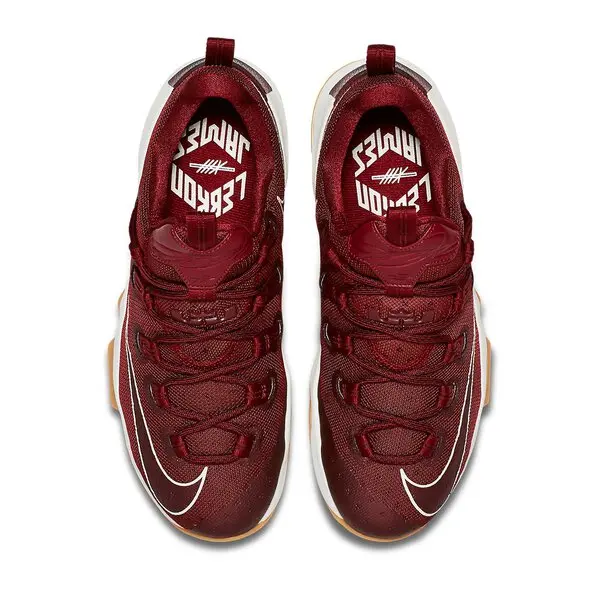 Nike Lebron Low Top Sneakers - Red/black
