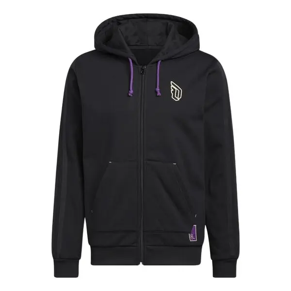Adidas Adjustable Hooded Sports Jacket - Multi-color