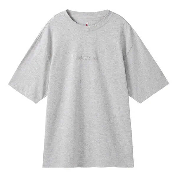 JORDAN Wordmark Tee - Grey