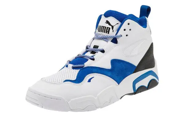 PUMA Source Mid Retro 2 Sneakers - White/blue