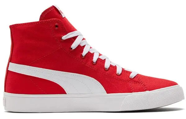 PUMA Bari Mid Top Sneakers - Red